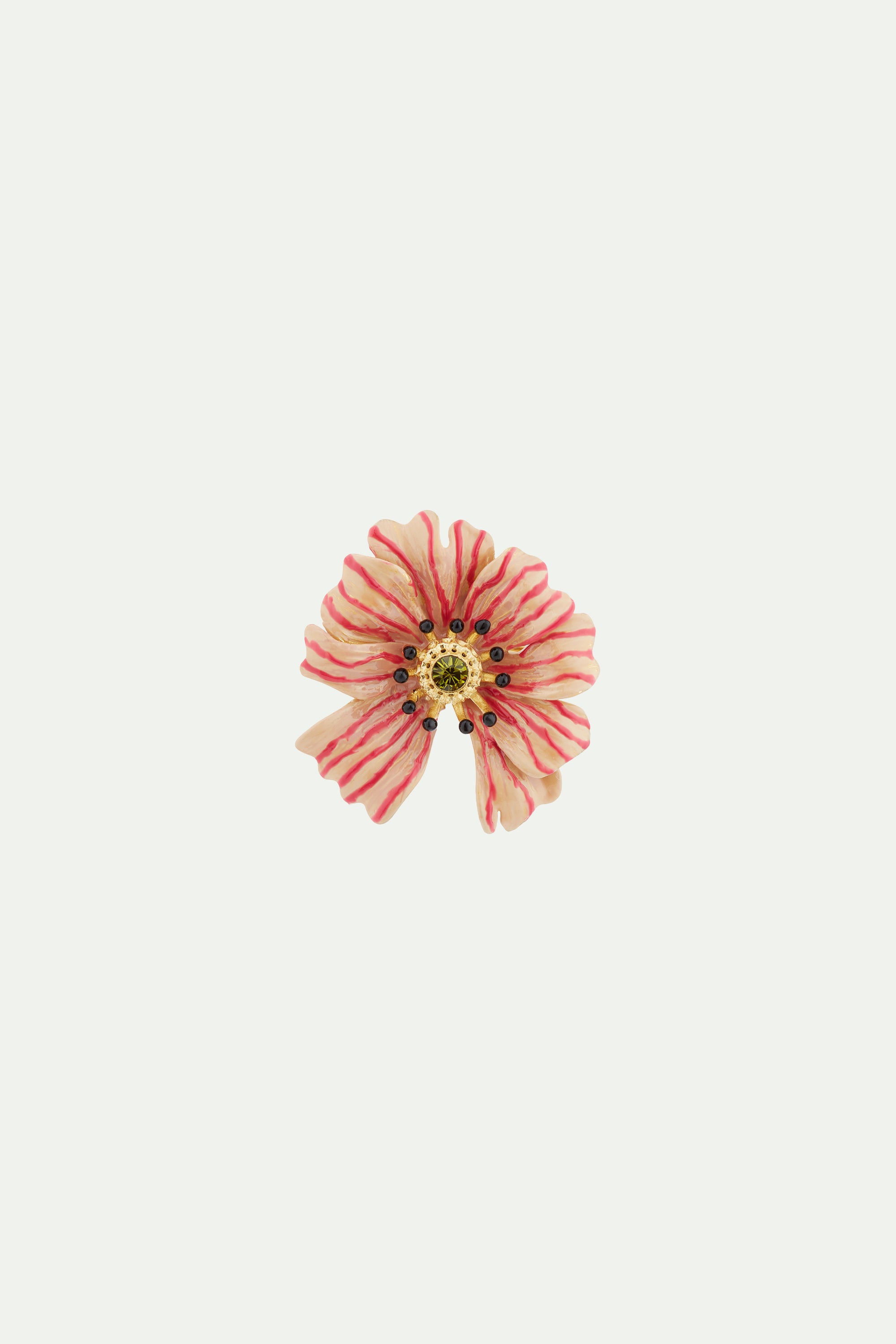 Cosmos flower brooch